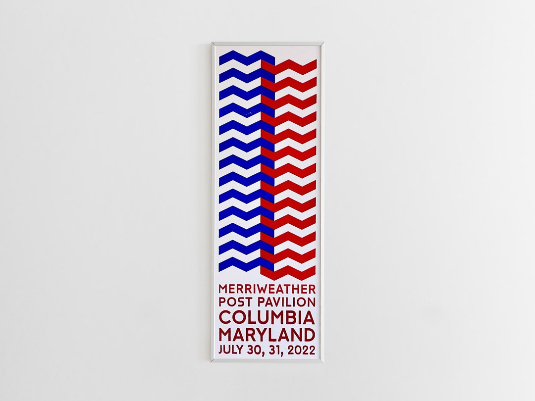 Phish • Merriweather Post Pavilion Poster • 2022 Summer Tour - Etsy