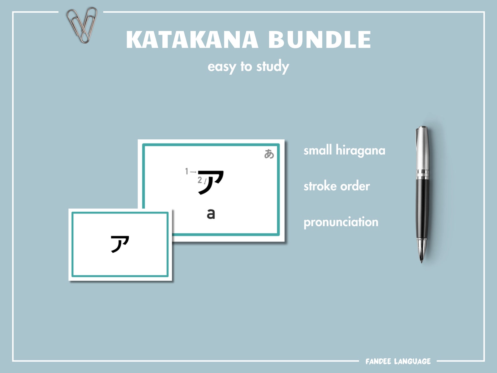 Japanese Alphabet Katakana Bundle Worksheets & Flashcards | Digital ...