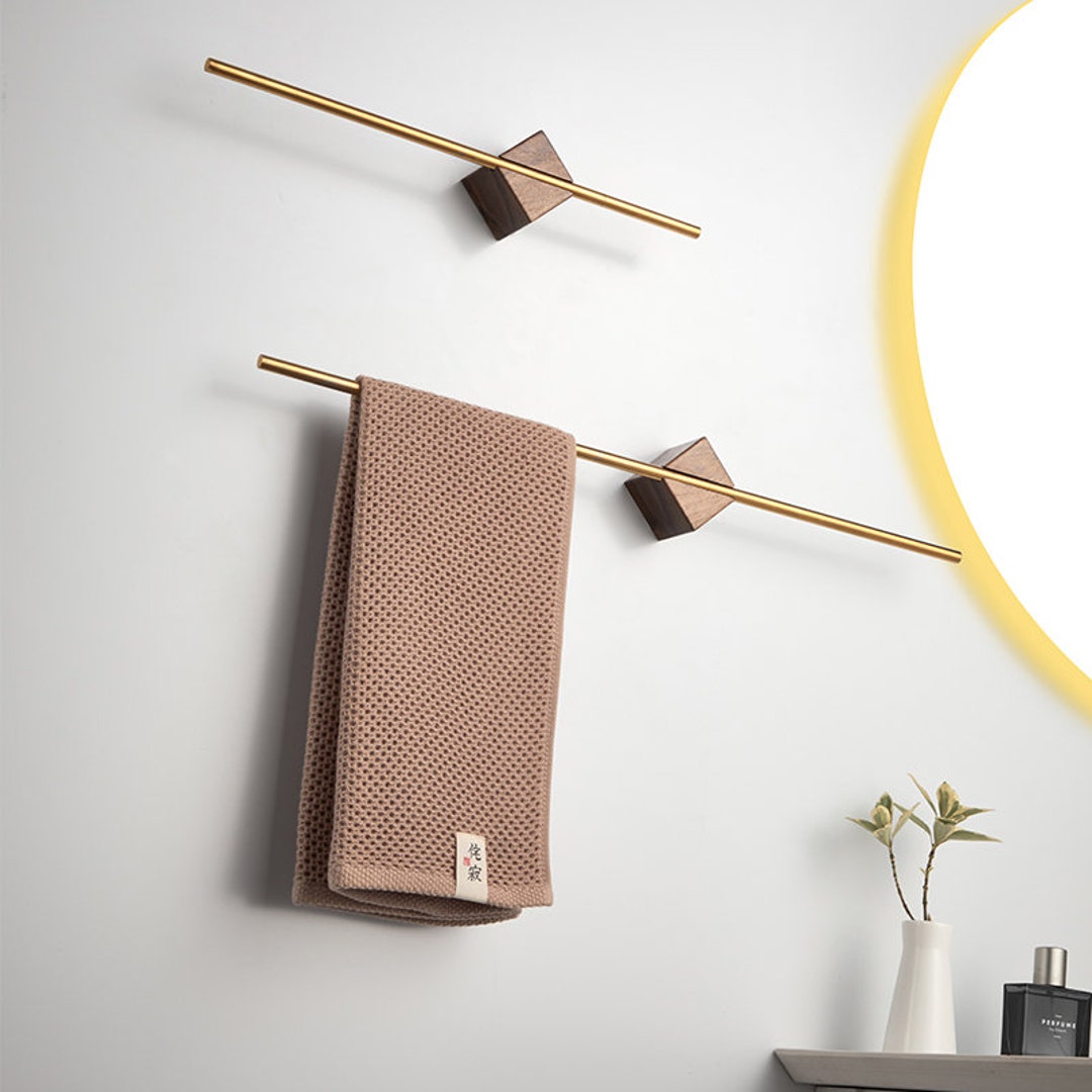 Towel Rack Towel Hanger Bath Towel Holder Wall Hanging Towel Bars ...