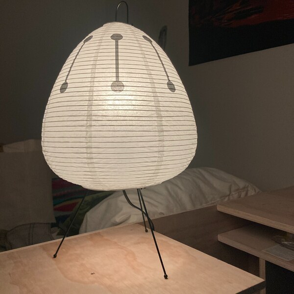 Rice Paper Lamp - Etsy
