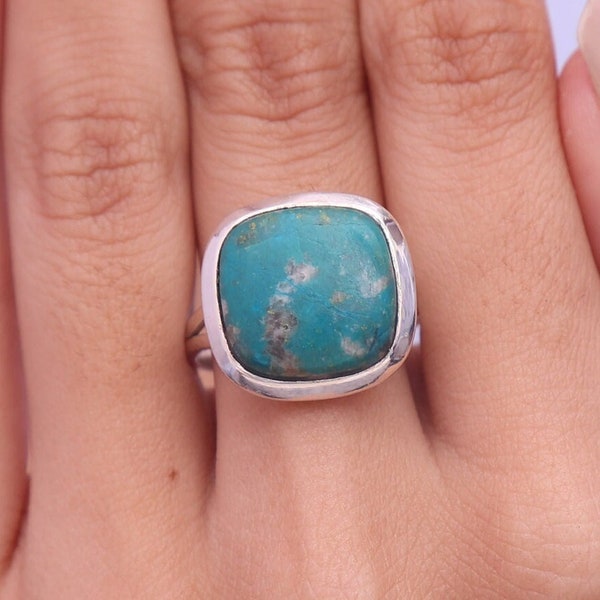 Chrysocolla Ring - Etsy