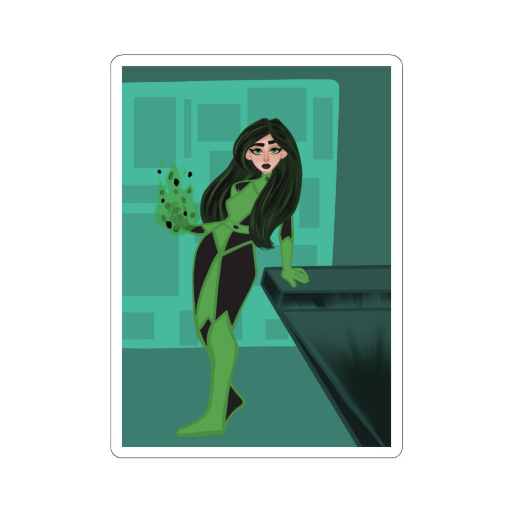 Shego Kim Possible Sticker - Etsy