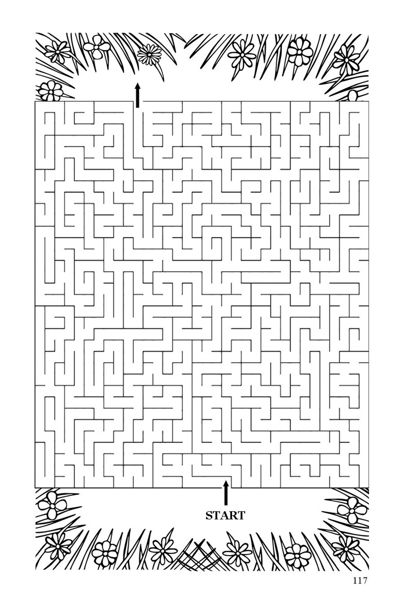 Maze Puzzles for Kids Pdf Printable Ages 4-5-6-7-8 120 - Etsy