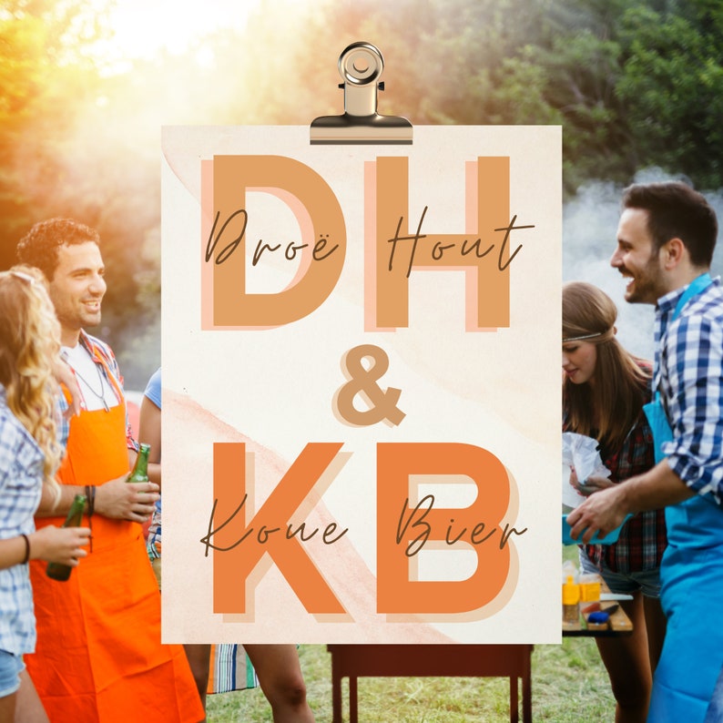 Afrikaans Poster A4 Inspirational Poster Braai Print for - Etsy