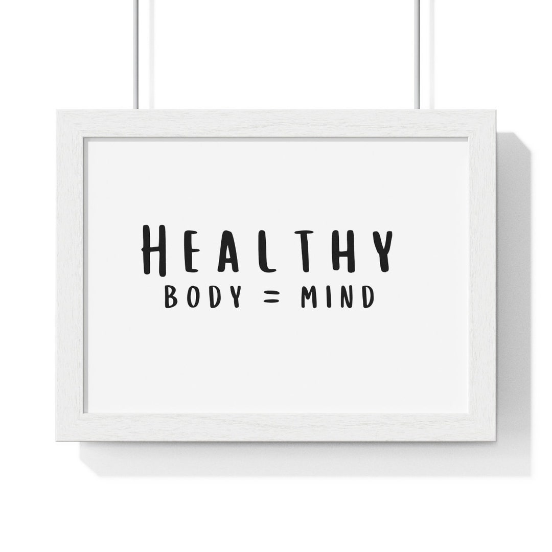 Healthy Body Healthy Mind Quote Health and Fitness Quotes Postive Vibes ...