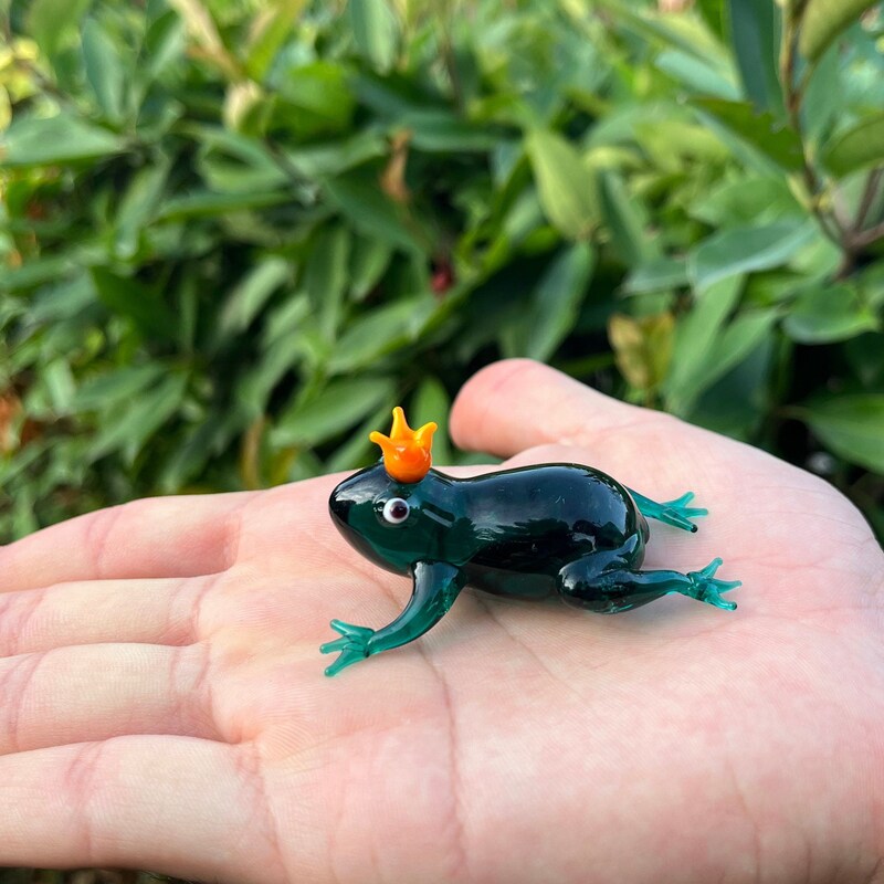 Frog With Crown - Etsy
