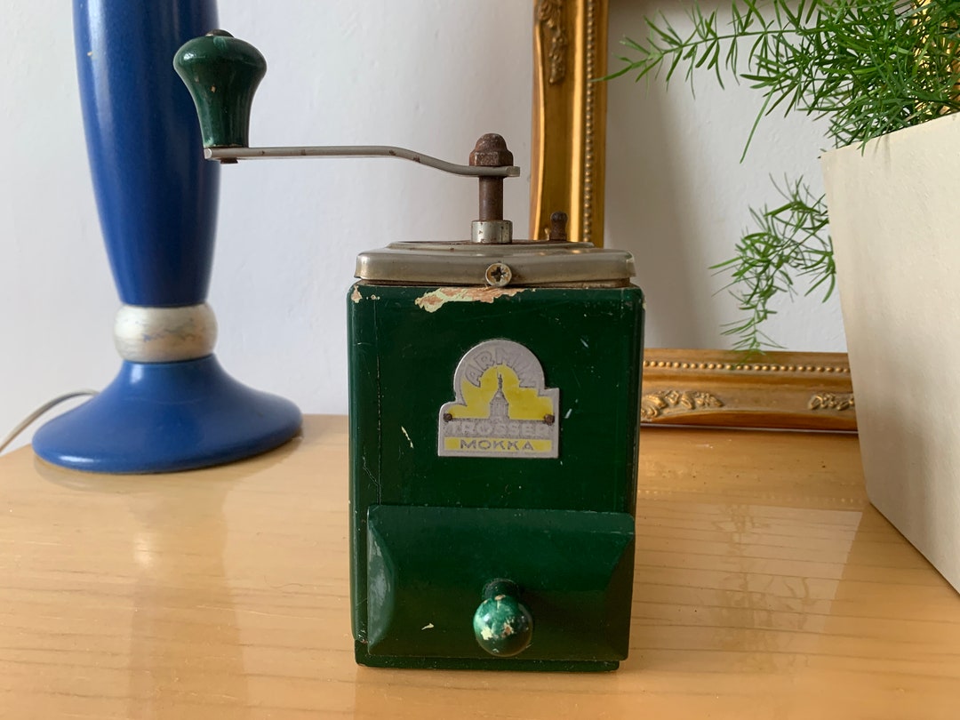 ARMIN Trosser MOKKA Coffee Grinder Mocha Mill Decoration Wooden Vintage ...