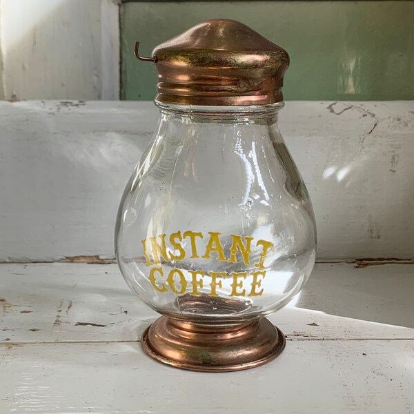Vintage Coffee Jar - Etsy