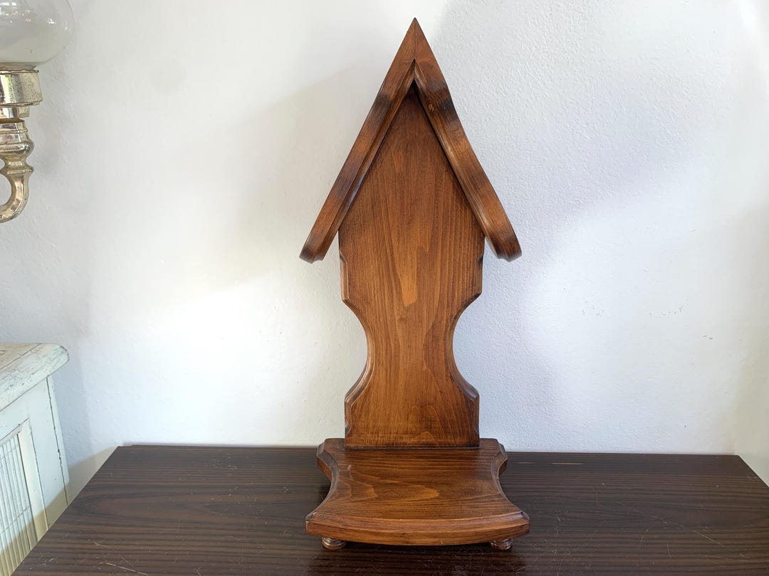 Shrine Chapel Niche Wooden Wall Hanging Vintage - Etsy