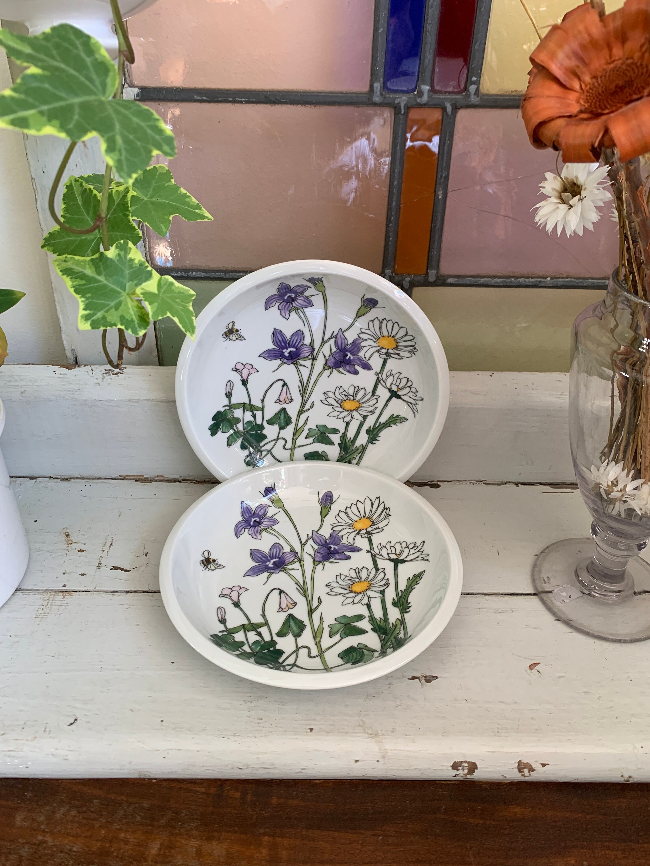 Rare 70s IKEA MIDSOMMAR Salad Plate Midsummer Marguerite Walfridson ...