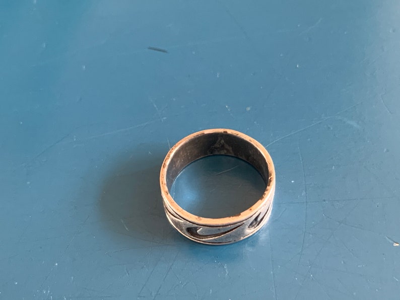 Rare Sterling Silver Nike Ring 925 Logo Vintage US 9 - Etsy