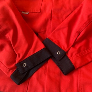 EIKO Work Jacket Coat Red X Black Vintage Men's Outdoor Winter Jacket ...