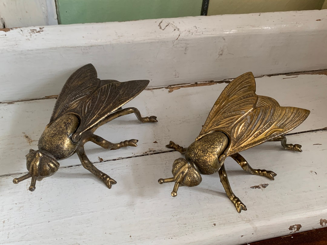 Fly Ashtray Brass Vintage Made in Italy - Etsy