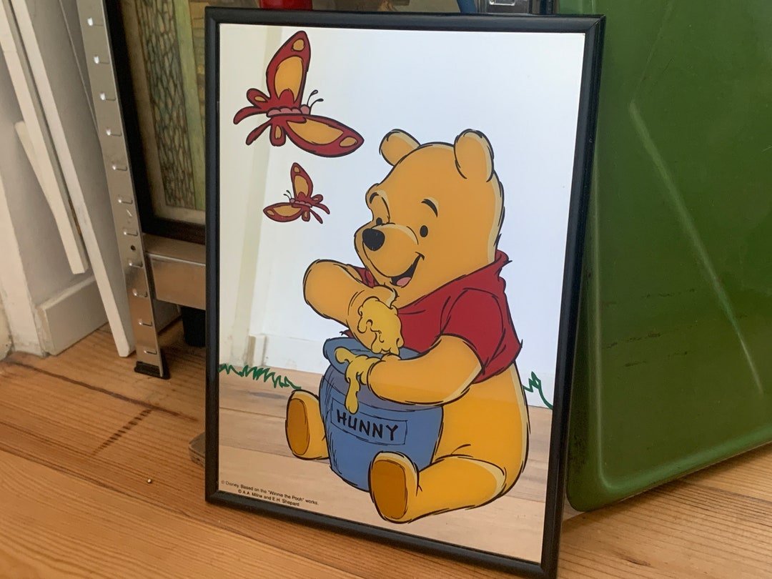 Winnie the Pooh Mirror Vintage Disney Honey - Etsy