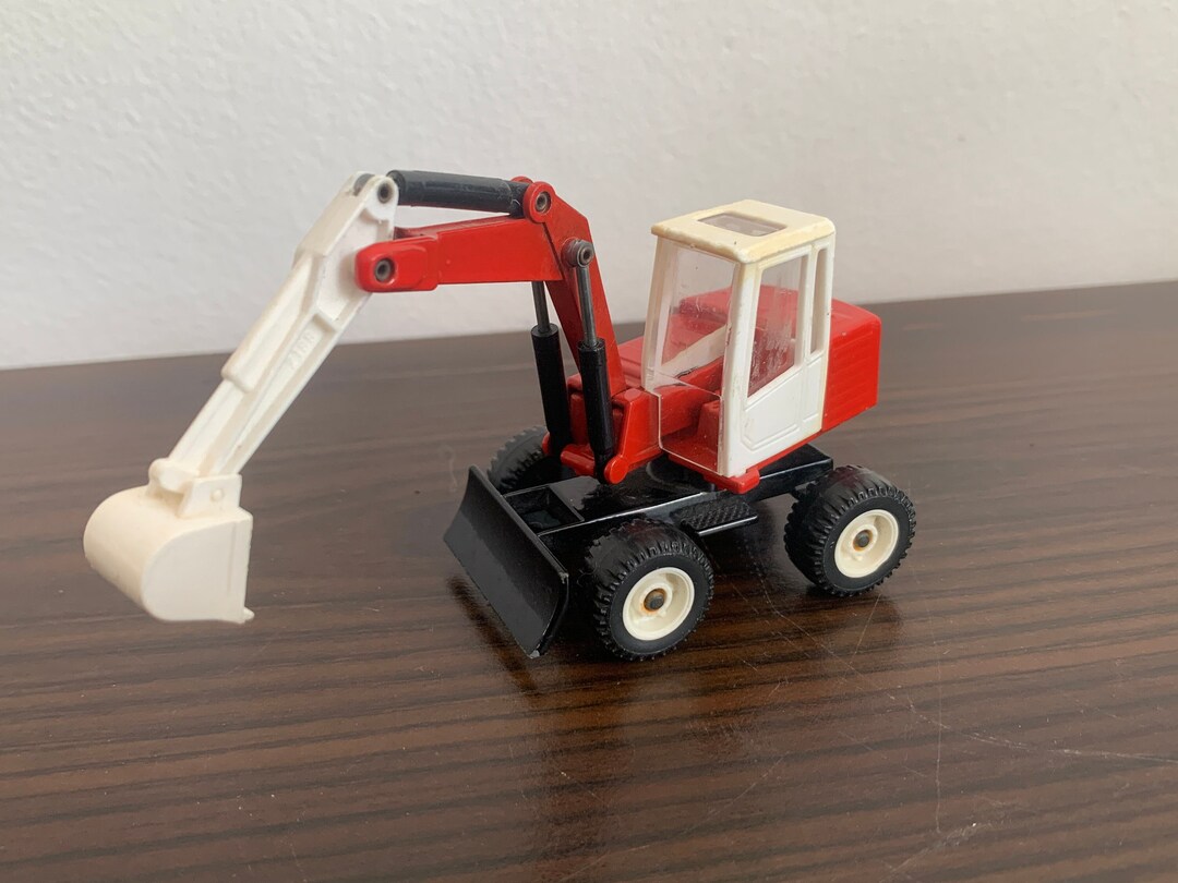 SIKU Made in West Germany Excavator Red Vintage Retro - Etsy