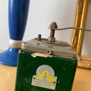 ARMIN Trosser MOKKA Coffee Grinder Mocha Mill Decoration Wooden Vintage ...