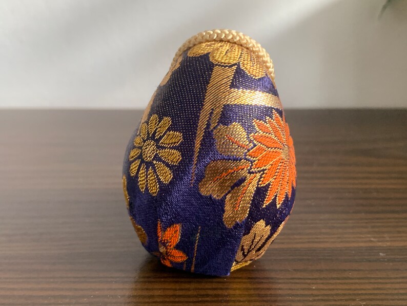 Japanese Doll Kimono Tengu天狗 Daruma Long Nosed Goblin Purple Vintage ...