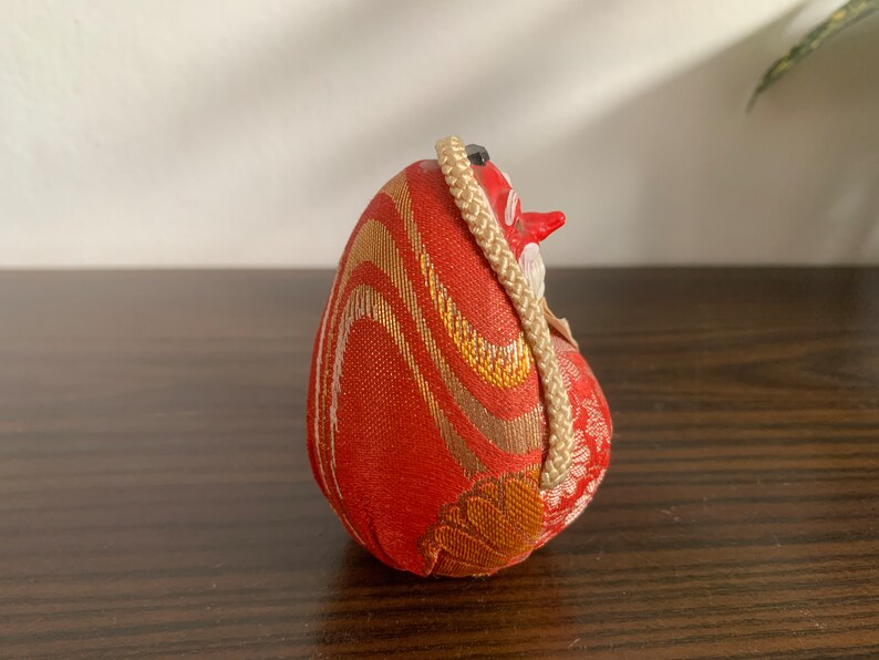 Japanese Doll Kimono Tengu天狗 Daruma Long Nosed Goblin Purple Vintage ...