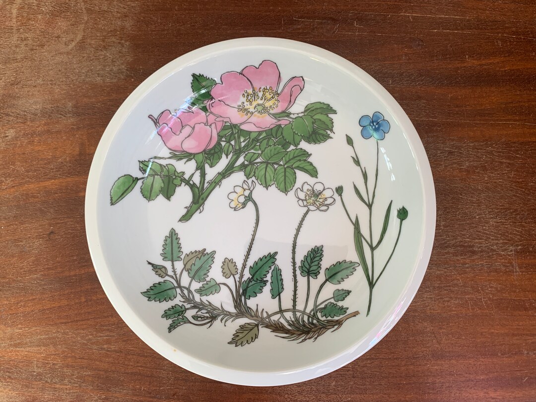 Rare 70s IKEA MIDSOMMAR Salad Plate Midsummer Marguerite Walfridson ...