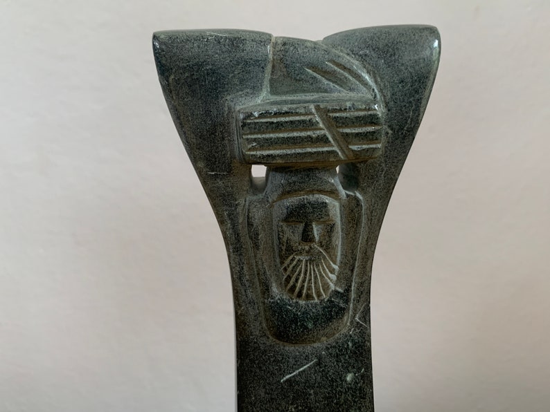 Shamash Shum Ukin Natural Stone Statue Samas Suma Ukin Vintage - Etsy