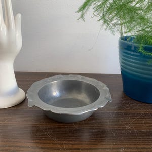 Pewter Ashtray Vintage - Etsy