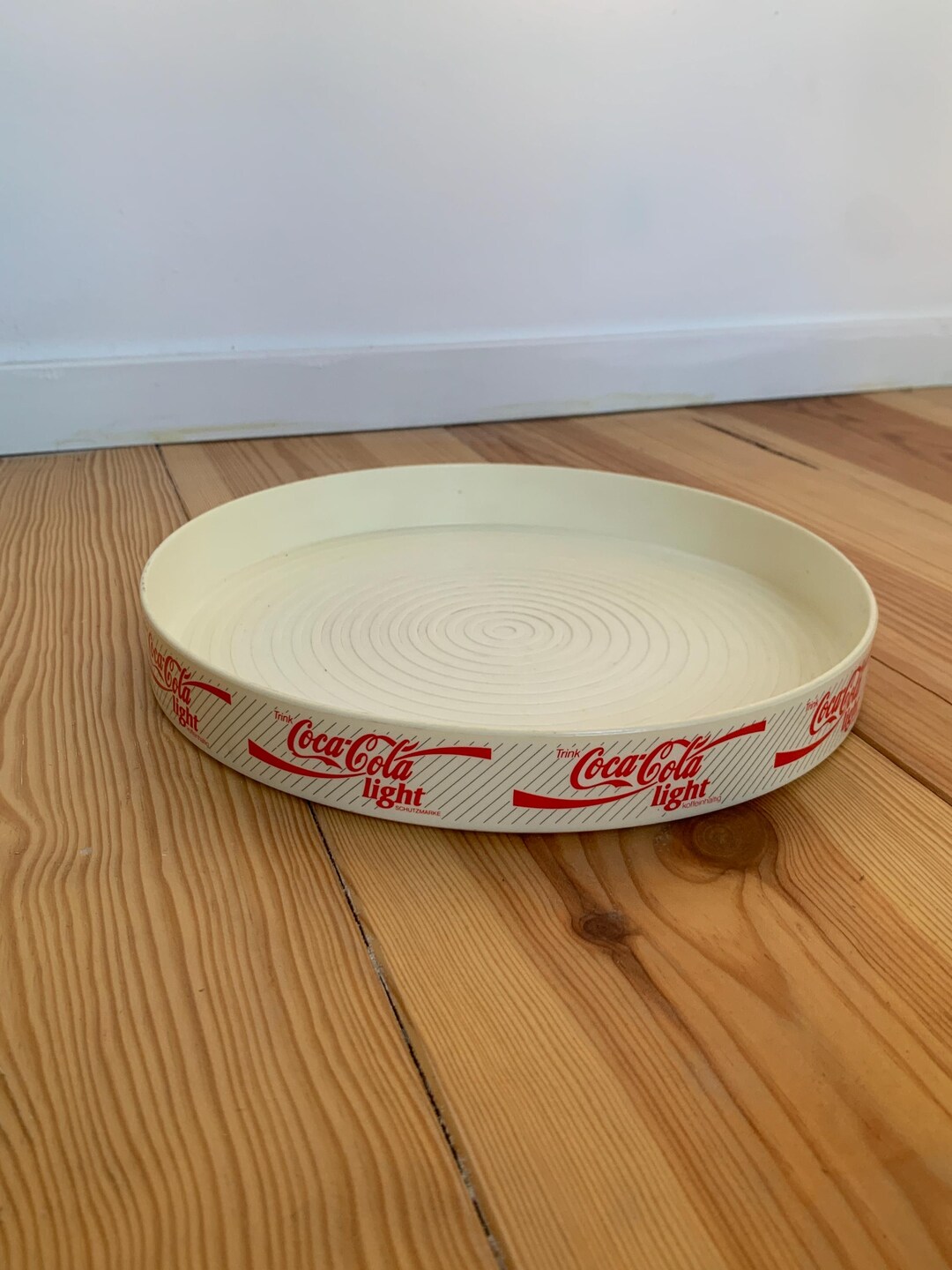 80s Coca Cola Light Retro Large Tray Plastic Vintage Red White Coke ...