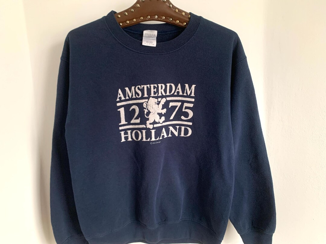 80s Amsterdam 1275 Holland Kist Design Sweatshirt Vintage - Etsy