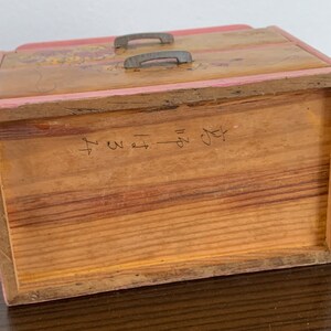 Japanese Small Dressing Table Chest Drawer Wooden Vintage - Etsy