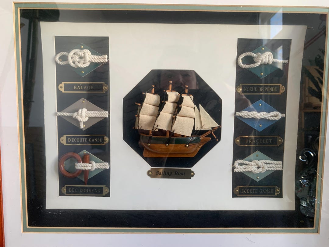 Mayflower Sail Ship Wall Decor Nautica Wooden Frame Vintage - Etsy