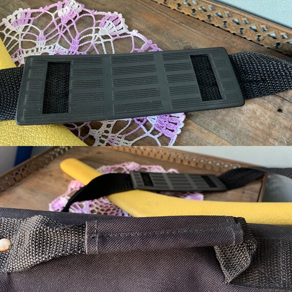 Rare 90s Microsoft Black Vintage Messenger Shoulder L… - Gem