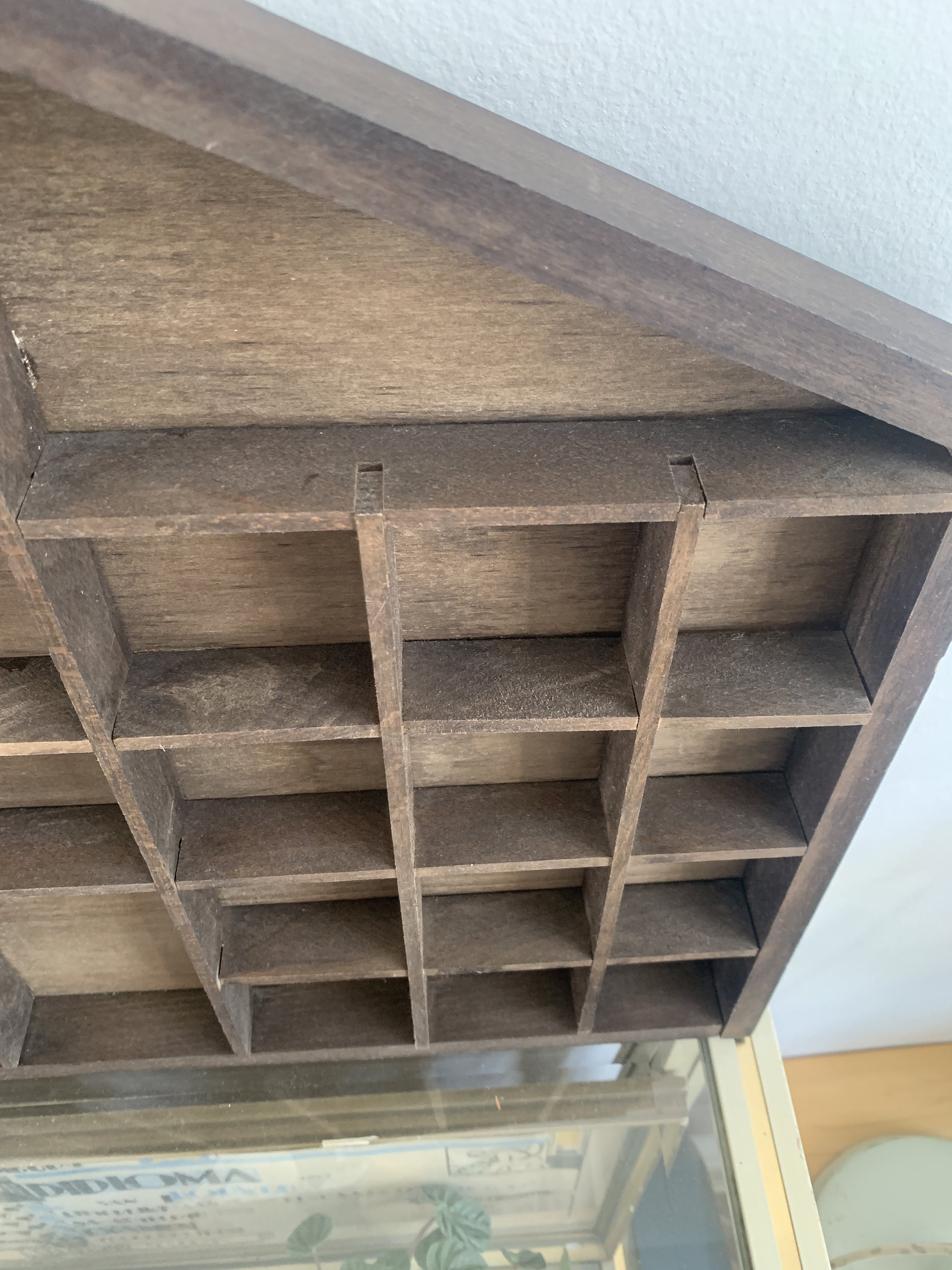 Wooden House Wall Hanging Vintage Large Figure Display No.2 - Etsy