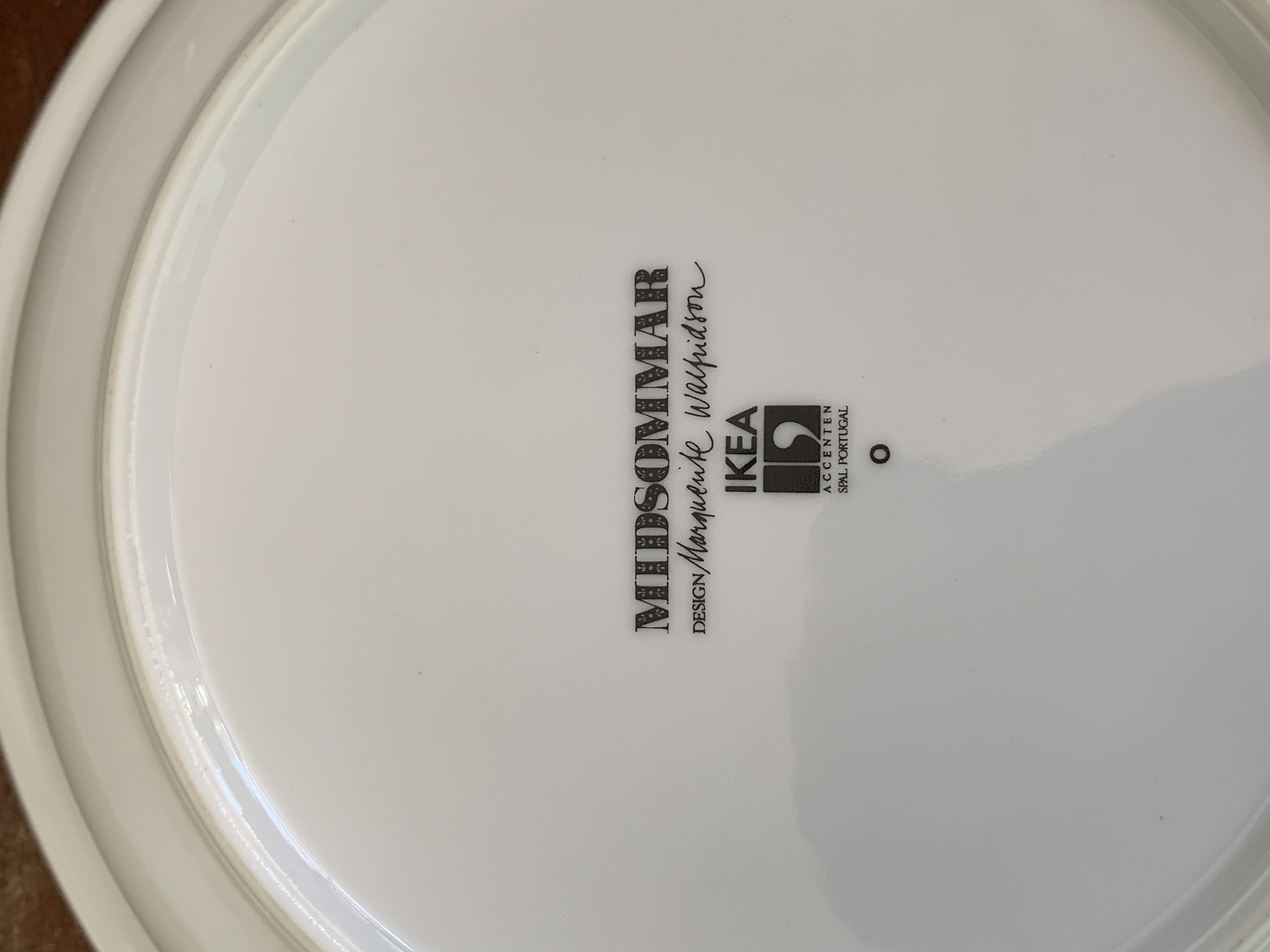 Rare 70s IKEA MIDSOMMAR Salad Plate Midsummer Marguerite Walfridson ...