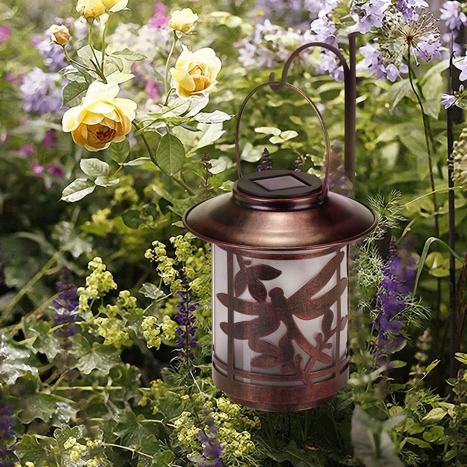 Dragonfly, Solar Lantern Lights, Solar Garden Lights, Outdoor ...