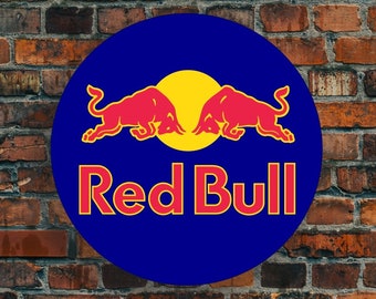 Red Bull Led Sign - Etsy