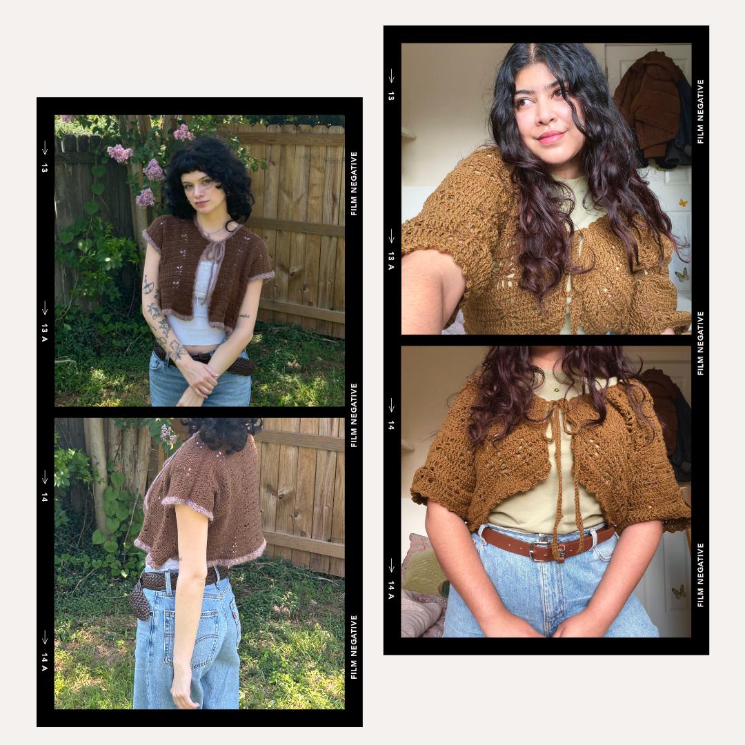 Spring Song Crochet Cardigan PDF PATTERN - Etsy