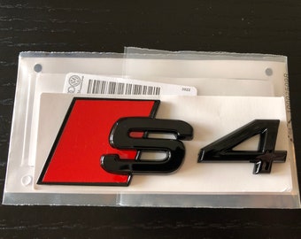 Gloss Black TTRS Boot Badge Audi - Etsy