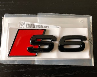 Gloss Black TTRS Boot Badge Audi - Etsy