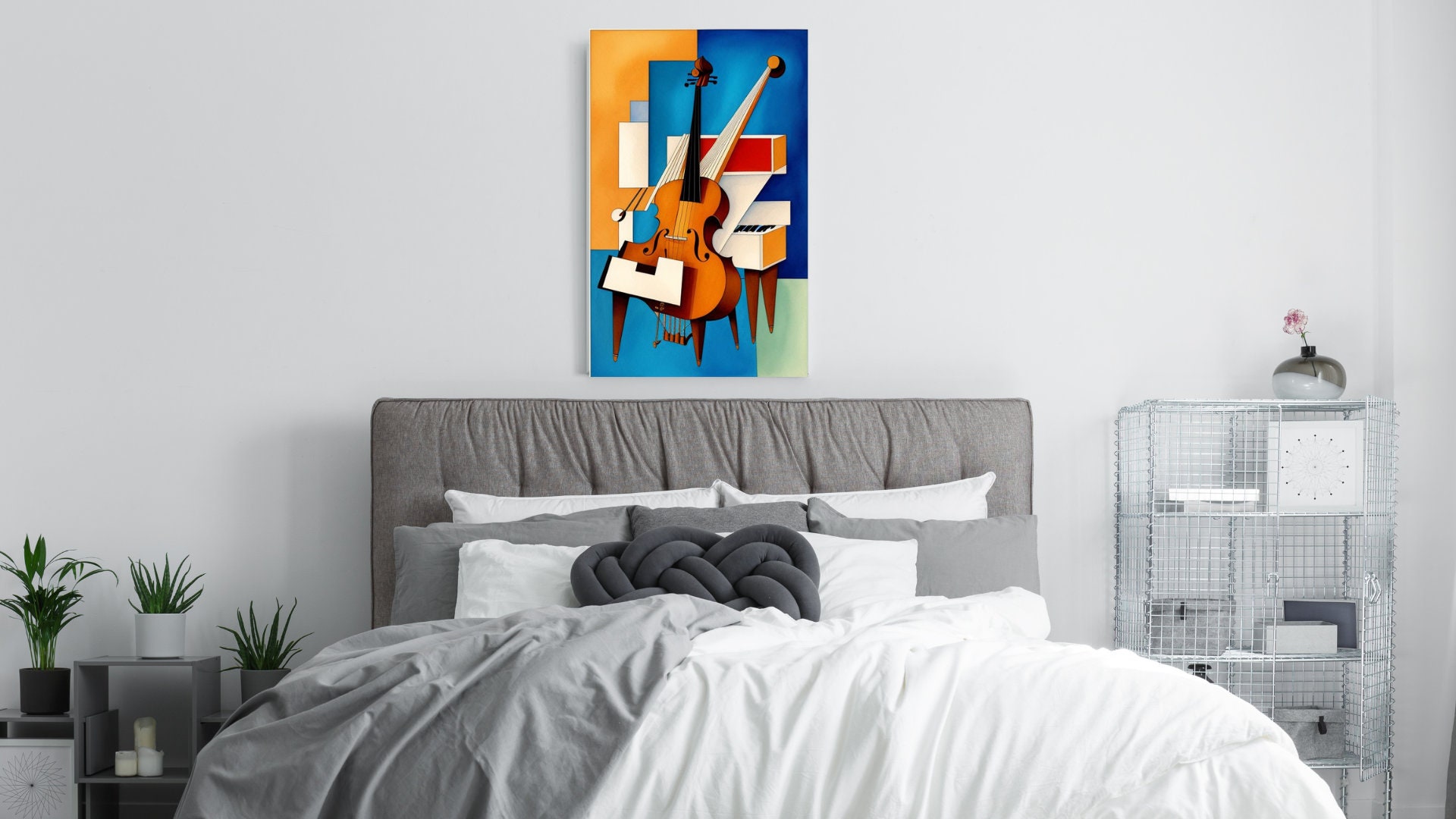 Picasso Abstract Cubism Original Acrylic - Etsy