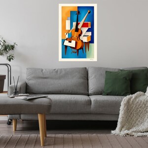 Picasso Abstract Cubism Original Acrylic - Etsy