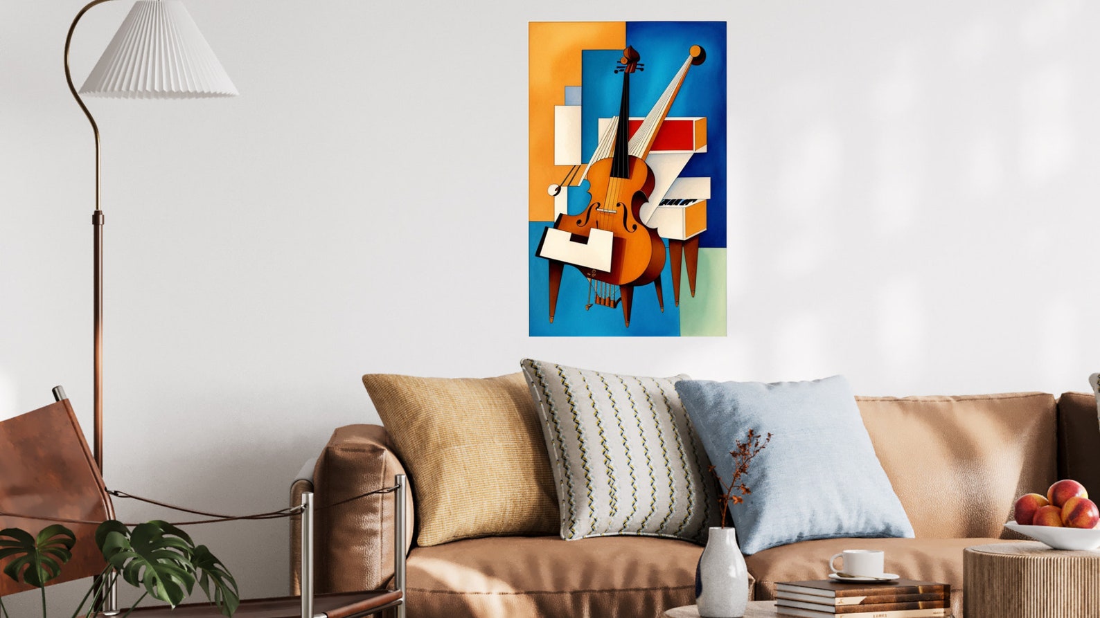 Picasso Abstract Cubism Original Acrylic - Etsy