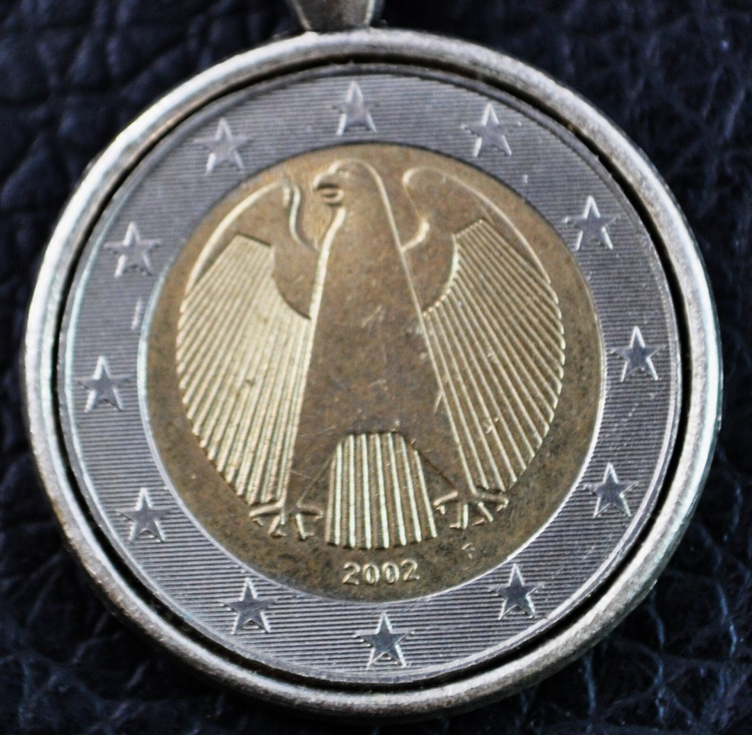 Germany Eagle Coin Pendant Necklace - Etsy