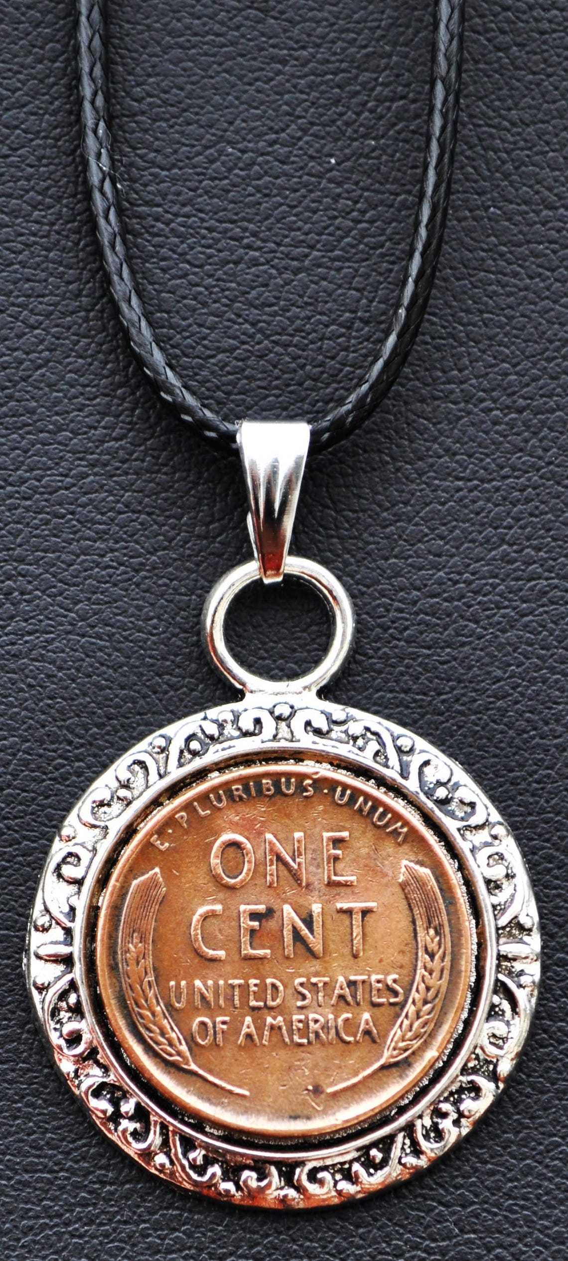 Vintage Wheat Back US Penny Coin Pendant Necklace - Etsy