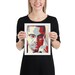 Malcom X Minimalist Vector Illustration Poster (framed) - Etsy