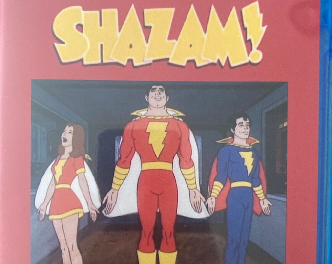 SHAZAM - the Complete Filmation 70s Animated Series Blu-ray NEW Captain Marvel - Etsy