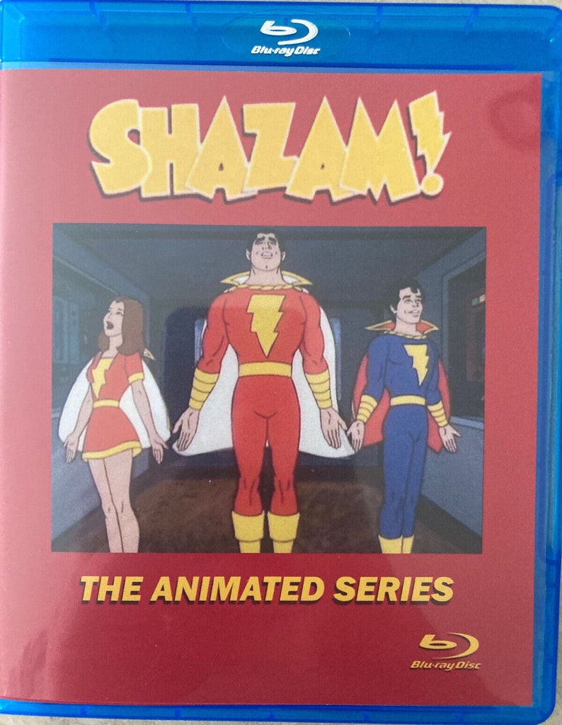 SHAZAM the Complete Filmation 70s Animated Series Blu-ray NEW Captain Marvel - Etsy