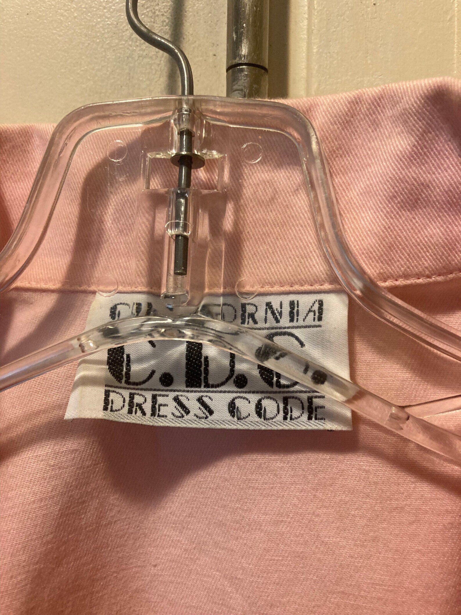 Vintage 1980s California Dress Code Pink Skirt Suit W Lace - Etsy