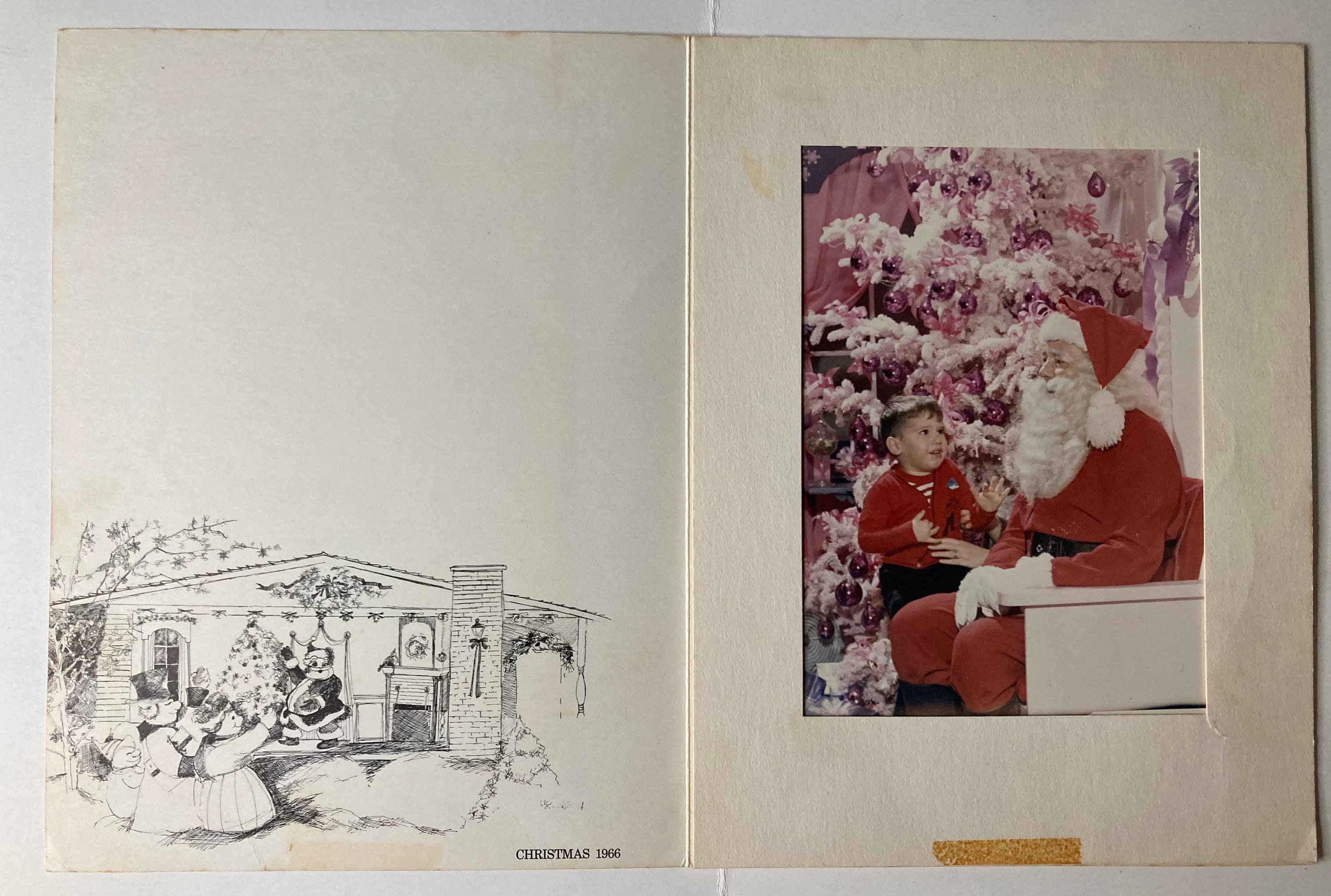 Frederick & Nelson 1966 Santa With Kids Photo Seattle Christmas - Etsy