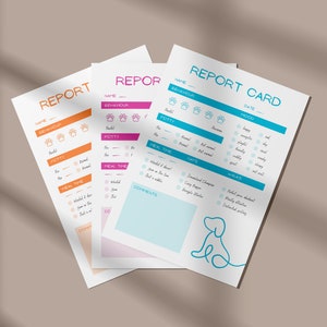 Customized Dog Report Card | Personalized Pet Assessment | Pet Behavior ...