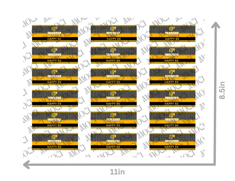 Custom Cohiba Cigar Labels, Personalised Cigar Bands, Groomsmen Best ...