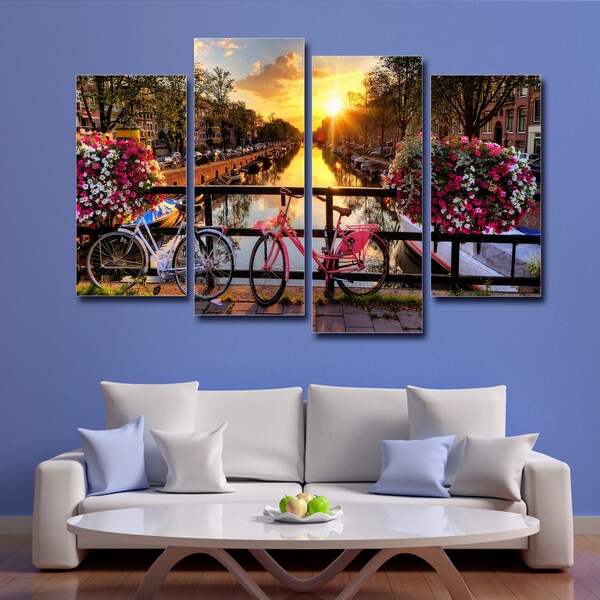 4 Piece Wall Art - Etsy